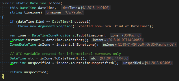 Converting To And From Local Time In C Net With Noda Time TKIT dev